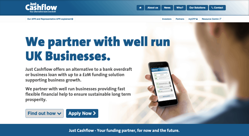 Just Cash Flow PLC - Invoice Funding